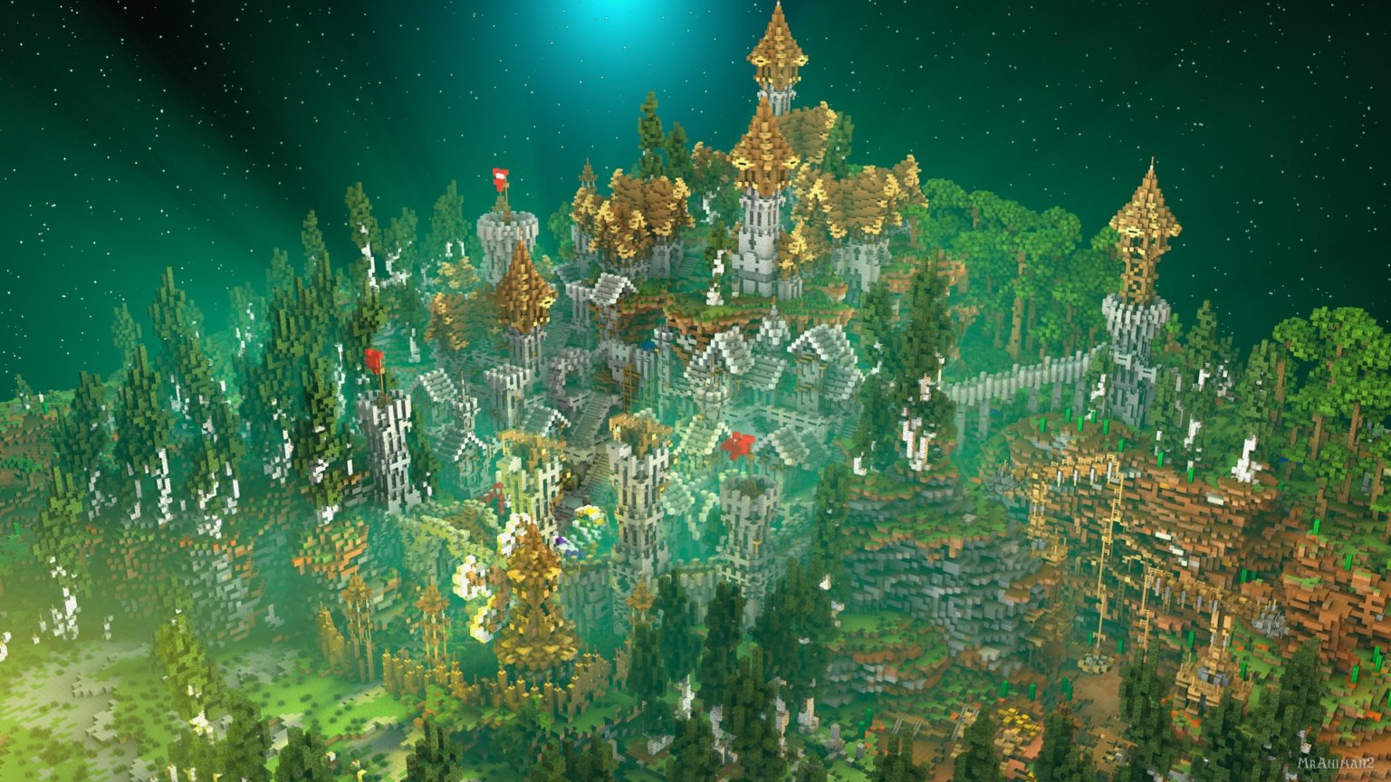 Beautiful RPG map built by MrAniman2 for your Minecraft server
