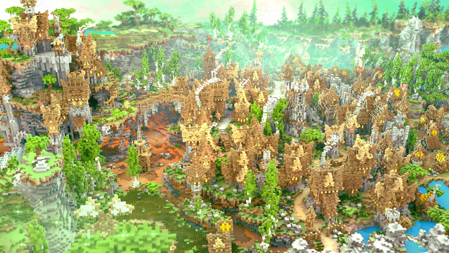 Beautiful RPG map built by MrAniman2 for your Minecraft server