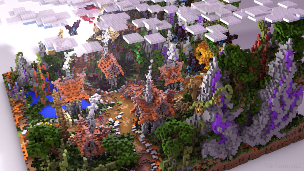 Beautiful HCF spawn built by MrAniman2 for your Minecraft server
