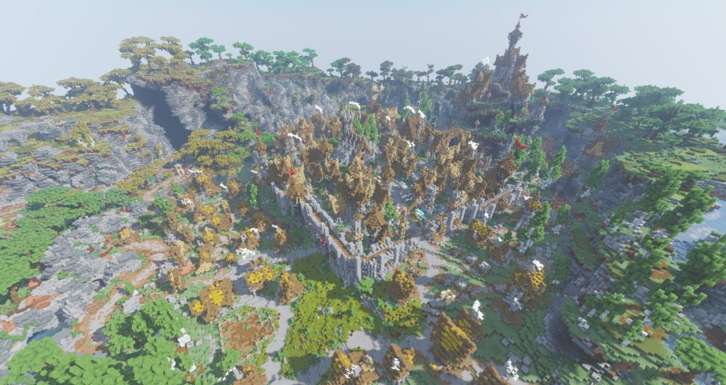 Beautiful RPG map built by MrAniman2 for your Minecraft server