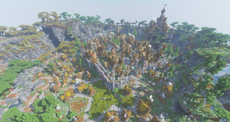 Beautiful RPG map built by MrAniman2 for your Minecraft server